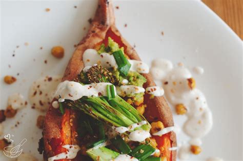 Пълнен сладък картоф Healthylicious