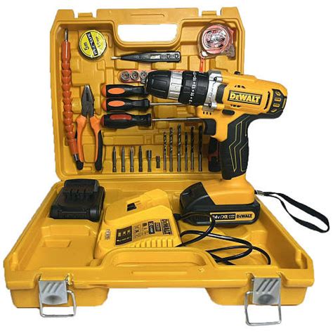 Купить Ударный шуруповерт с большим набором инструментов DeWALT (24V ...