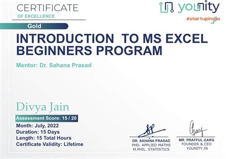 Divya Jain On Linkedin Excel Excelskills Datamanagement Professionaldevelopment