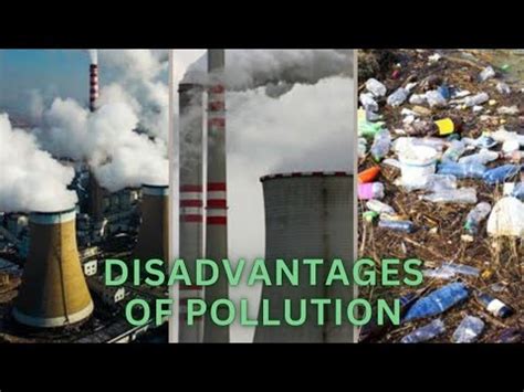 Disadvantages Of Pollution Pollution YouTube