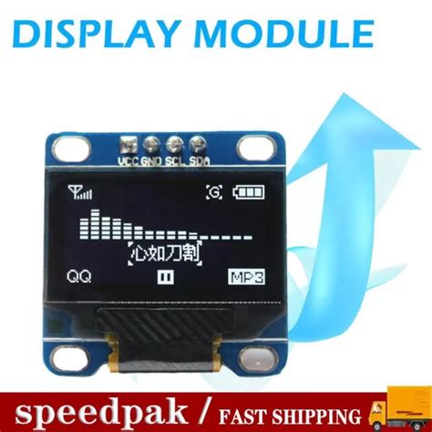 096and Oled Ssd1306 I2c Iic Spi Serial 128x64 Lcd Display Gelb Lcd Uk £4