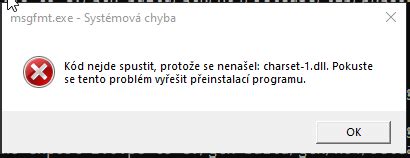 Msgfmt Missing Charset 1 Dll Issue 410 Wingtk Gvsbuild GitHub