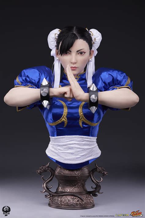 Pcs Chun Li Life Size Bust Street Fighter Limited Collectible Comic