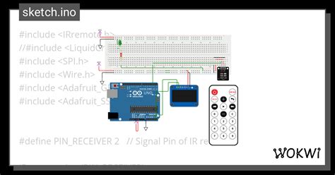 Infrarrojo Arduino Wokwi ESP32 STM32 Arduino Simulator