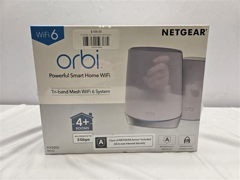 Used New Netgear Orbi Ax3000 Rbk652s 100nas Router 1 Satellite Mesh Wifi 6 System Ubb Threads