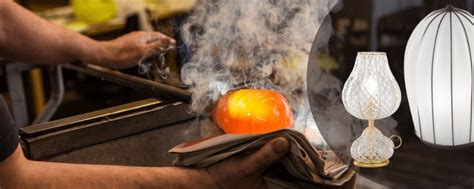 Hand Blown Glass Table Lamps Made In Venice Italy
