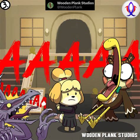Isabelle Comic Edit 4 4 Photoshop Woodenplank By Redshepherd33 On