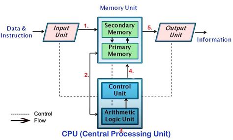 Block Diagram Of Computer In Hindi And English कम्प्यूटर का ब्लॉक डायग्राम हिंदी और अंग्रेजी