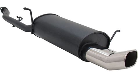 Silencieux Ar En Acier Sortie 135x75mm Dtm Pour Bmw Série 3 E36 Compact