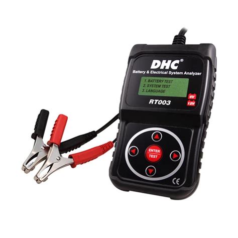 Dhc Rt003 Digital Battery Tester And Electrical System Analyzer