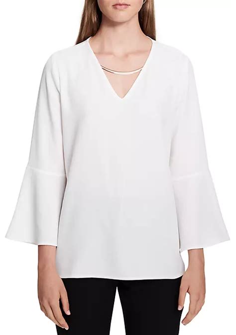 Womens Blouses White Red Black And More Belk