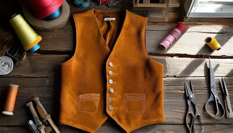How To Tailor A Vintage Suede Vest Vcg