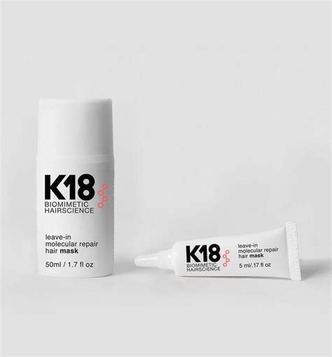 К18 МОЛЕКУЛЯРНА МАСКА БЕЗ ОТМИВАНЕ - 50ML - K18 Hair - GorgGlamShop