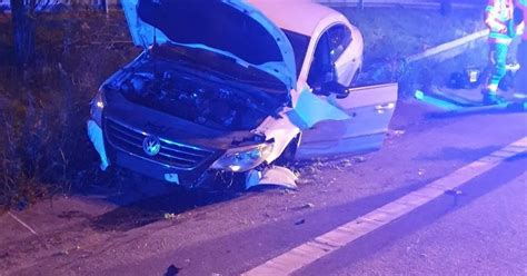 Motorist More Than Four Times Over The Limit Arrested After Crash