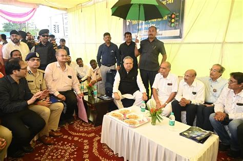 Dr Raman Singh आज राजनांदगांव स्थित आरके नगर चौक में