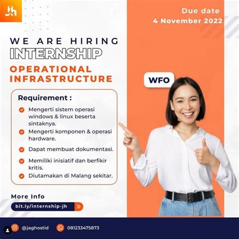 Jagoan Hosting Open Internship Fakultas Ilmu Komputer Universitas Brawijaya