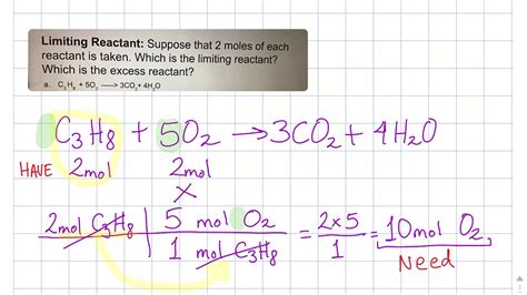 limiting reactant practice worksheet