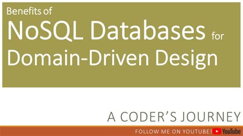 Morteza Giti On Linkedin Nosqldatabases Domaindrivendesign Ddd