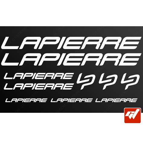 Planche De Stickers Lapierre Gamme M Pro Oracal Gt Stickers