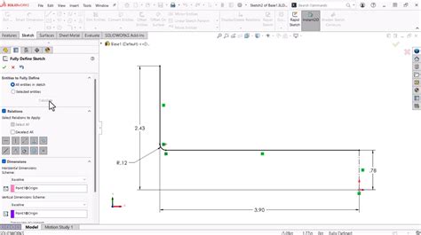 The Fastest Way To Fully Define A Sketch In Solidworks Tech Tip Tuesday