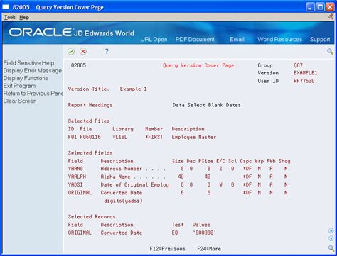 Data Select On Julian Date Fields