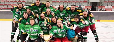 Hockey Team Celebrates Triumph Facebook Cover Photo