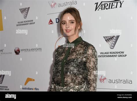 Natasha Bassett Seen At The 3rd Annual Australians In Film Awards At
