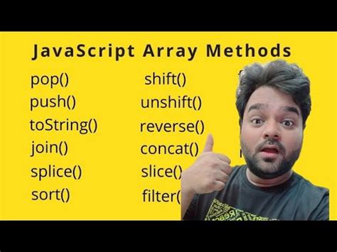 Understanding and Using JavaScript Array Methods 🚀 | JavaScript Arrays Made Simple | JS | [Hindi ...