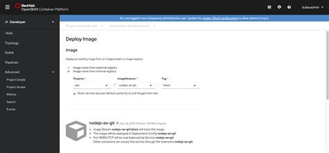 Whats New In The Openshift 43 Console Developer Experience Red Hat