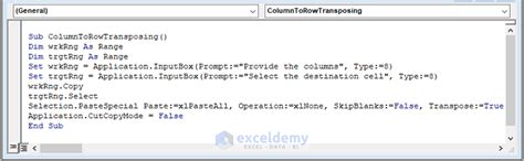 How To Transpose Multiple Columns To Rows In Excel Exceldemy