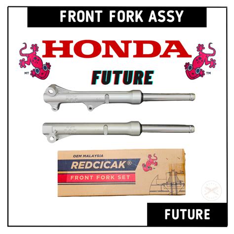 100 Red Cicak Front Fork Assy Future Old Future V1 Future First