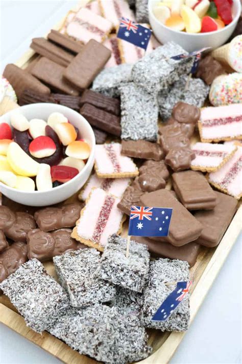 Australia Day Sweet Platter Oh So Busy Mum