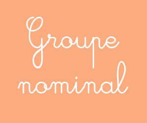 Exercices Groupe Nominal CM CM Évaluation Leçon à imprimer di