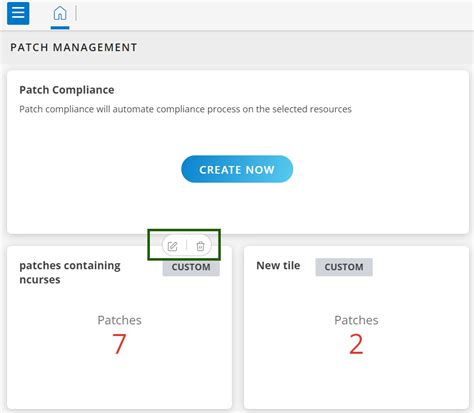 Patch Overview Page OpsRamp Documentation