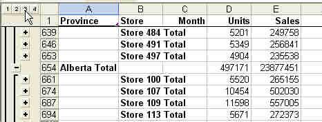 Automatic Subtotals In Excel Techtv Articles Mrexcel Publishing
