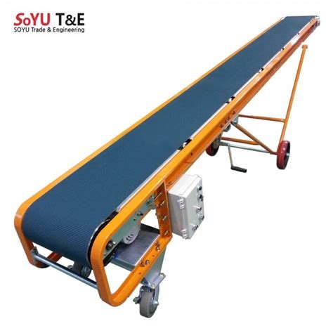 전동 상하차 컨베이어 벨트 물류 창고 소형 대형 이송 4m길이 21m높이 리더스종합쇼핑몰