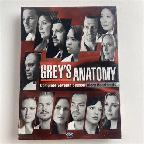 Greys Anatomy Complete Seventh Season Dvd 2011 6 Disc Set £899