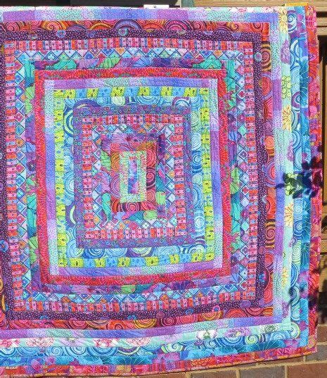 Trip Around The World In Color Quilt Made With Kaffe Fassett Fabrics