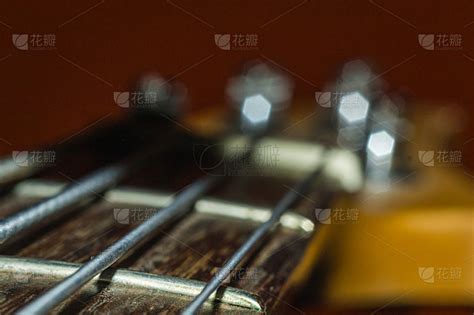 吉他弦特写镜头