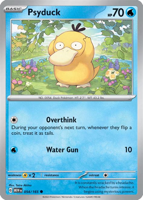 Check De Actuele Waarde Van Je Psyduck 54 165 Uit De 151 Set Op