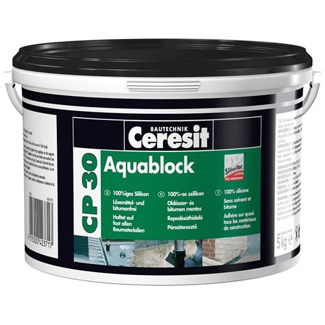 Ceresit Cp Aquablock Silikonov Izolace Distrimo