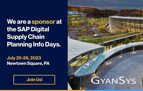 Gyansys Inc On Linkedin Sap Gyansys Infodays Ewm Sapewm