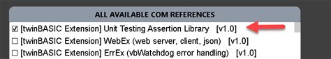 unit testing · issue 54 · twinbasic twinbasic · github
