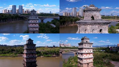 广安渠江白塔3840x2160高清视频素材下载编号8794620实拍视频光厂vj师网