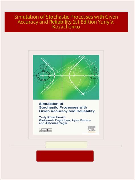 Pdf Simulation Of Stochastic Processes With Given Accuracy And