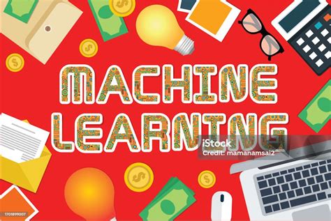 Machine Learning Concept Vector Design Stock Illustration Download