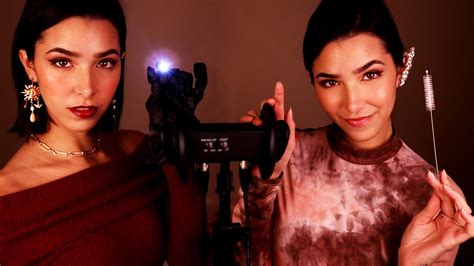 Asmr Twins Ear Cleaning👂 Youtube