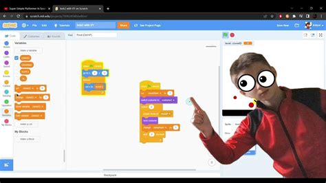 Scrolling Platformer In Scratch Part 1 Turning A Platformer Into A