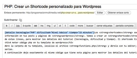 tutorial php wordpress crear un shortcode con parámetros en wordpress