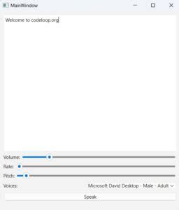 How To Build Text To Speech With Qt C Codeloop